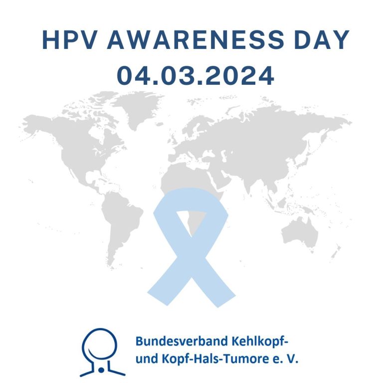 HPV Awareness Day – Bundesverband Kehlkopf- und Kopf-Hals-Tumore e. V.
